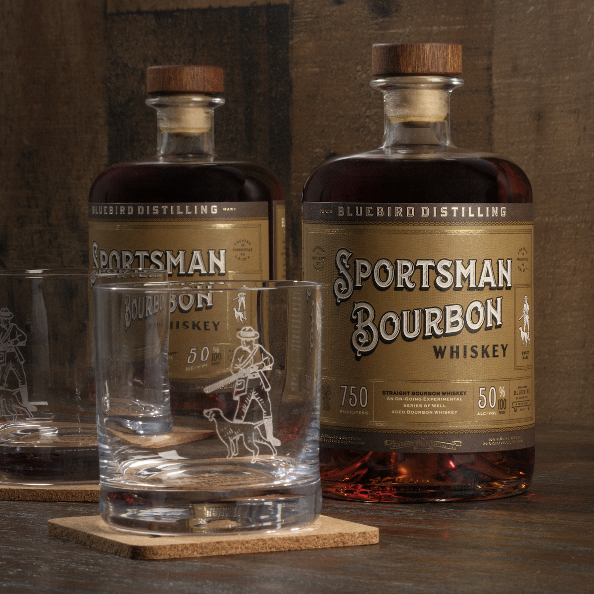 Sportsman Bourbon and Winter Whiskey from Bluebird Distilling - Club ...